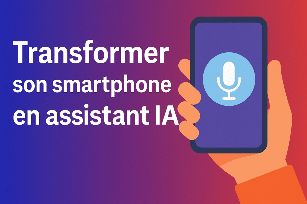 Transformer son smartphone en assistant IA